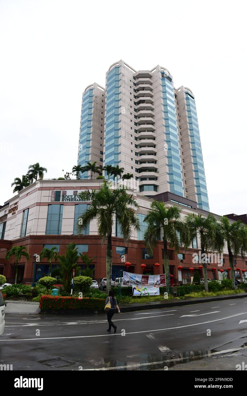 Modern buildings in Miri, Malaysia Stock Photo - Alamy