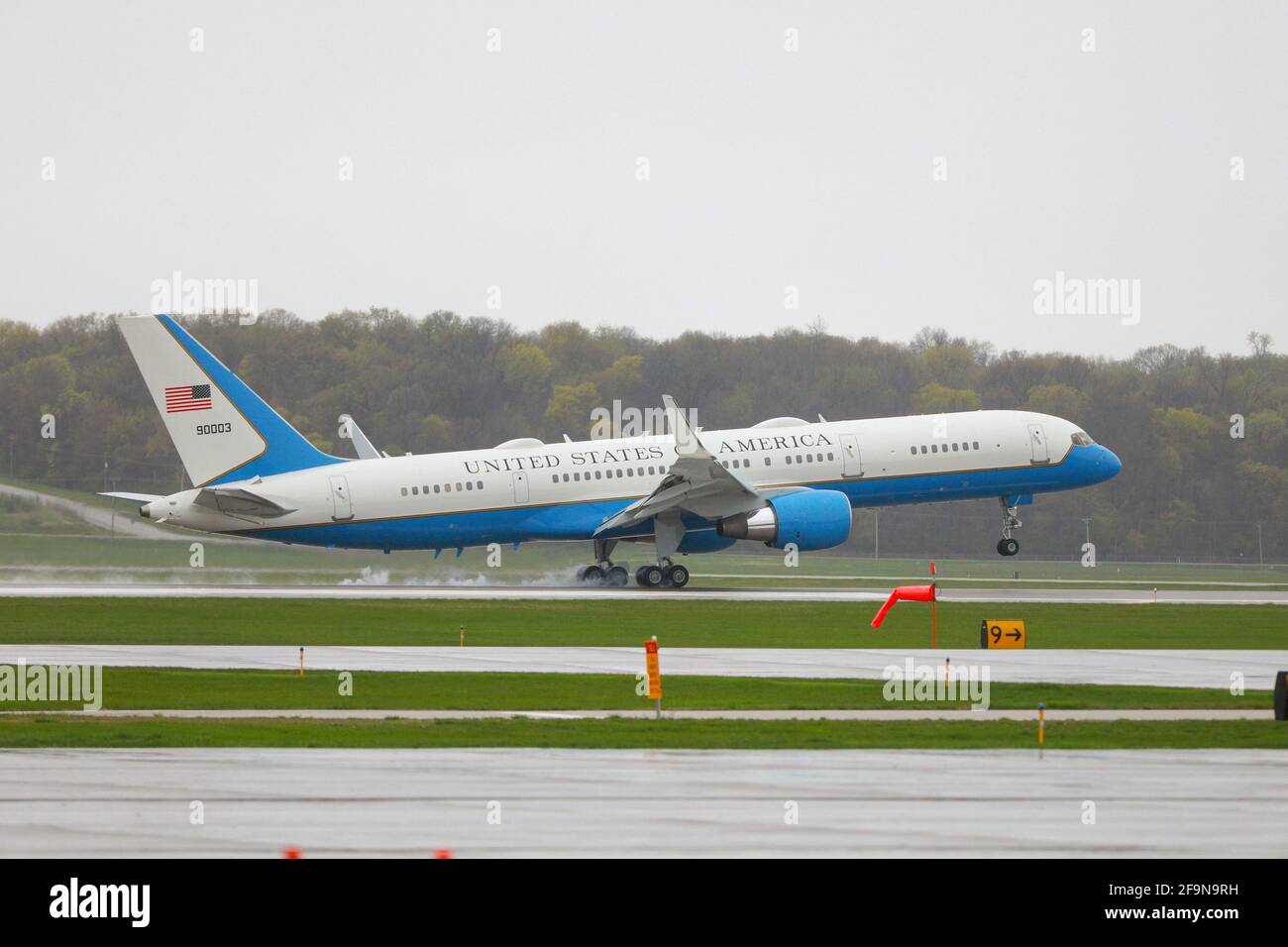 MOLINE, ILLINOIS - APRIL 19, 2021: Dr. Jill Biden, First Lady of the ...