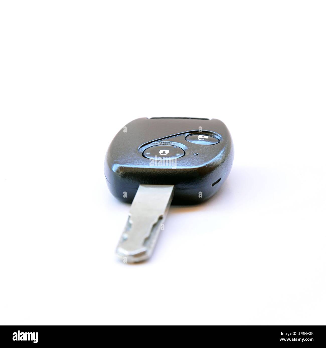 Remote control car key - isolated on white background Stock Photo - Alamy