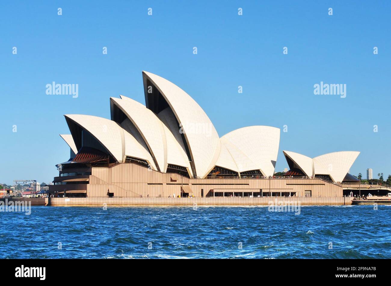 Sydney - January 1 : Sydney opera house is the famous landmark of ...