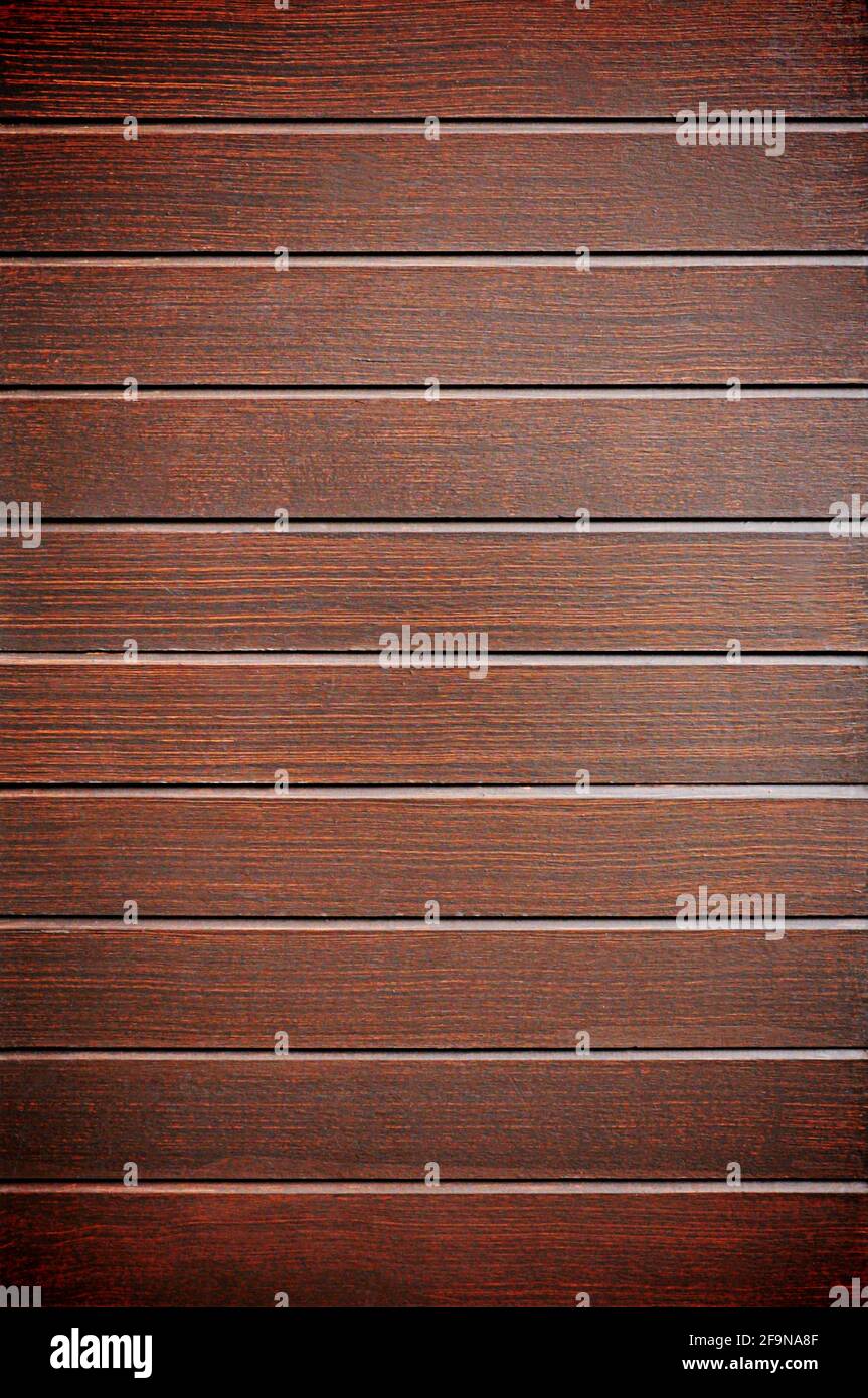 Dark brown wood plank texture background Stock Photo - Alamy
