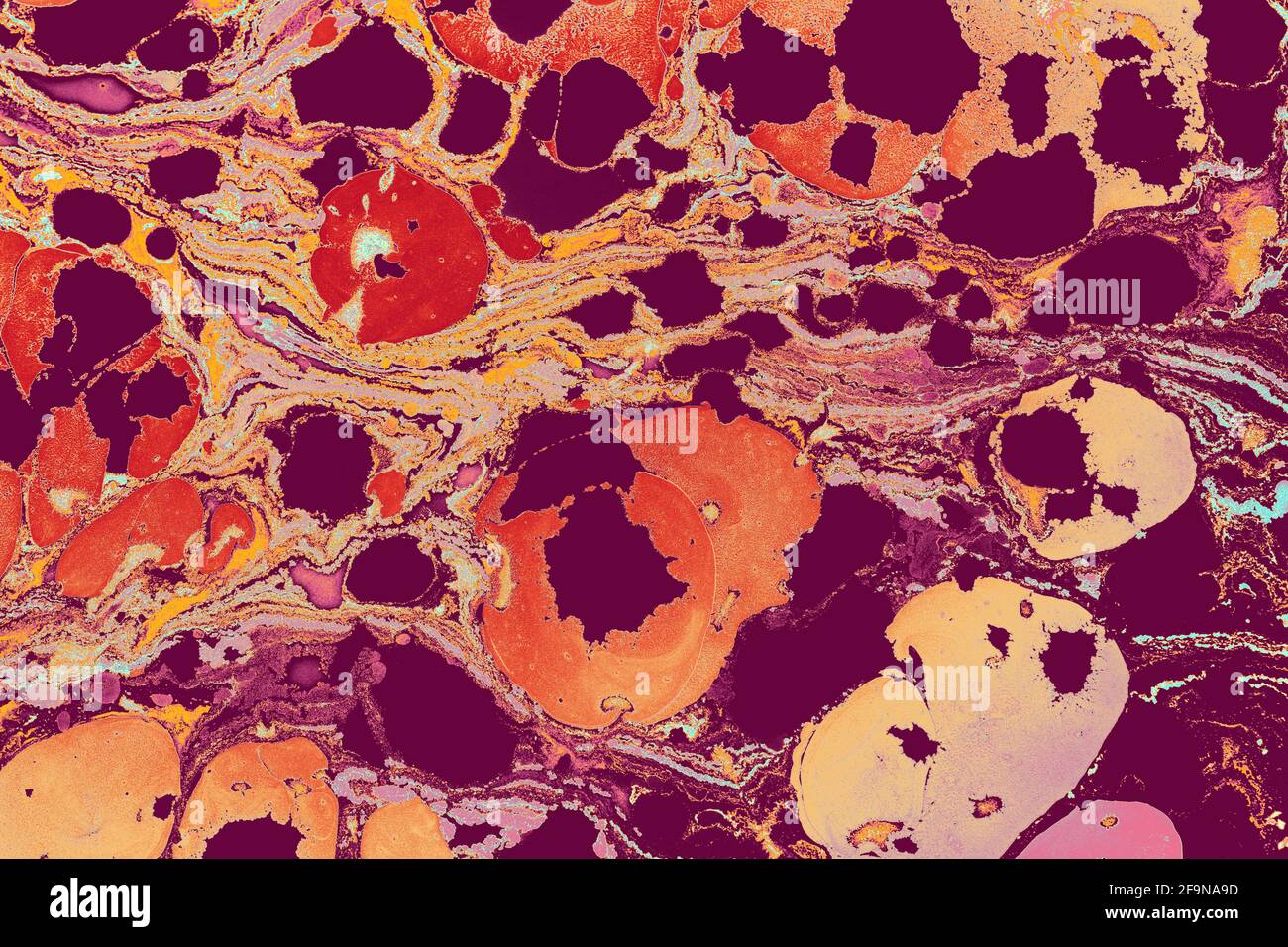 Intensive colorful mix of vibrant colors. Abstract modern background ...