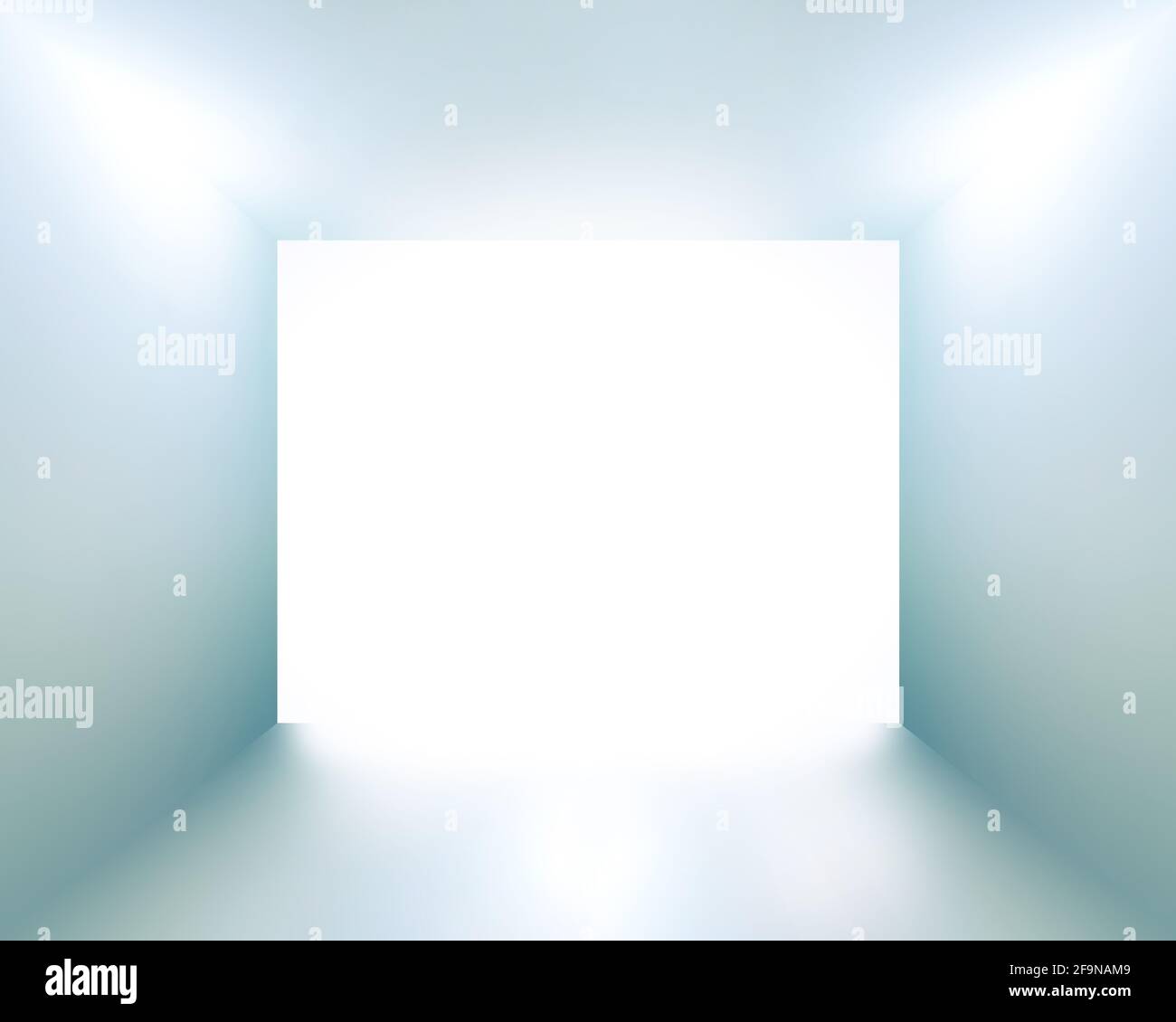 White gradient background empty hi-res stock photography and images - Alamy