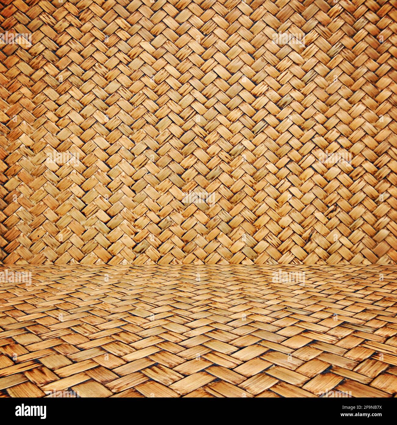 Wicker texture background Stock Photo - Alamy