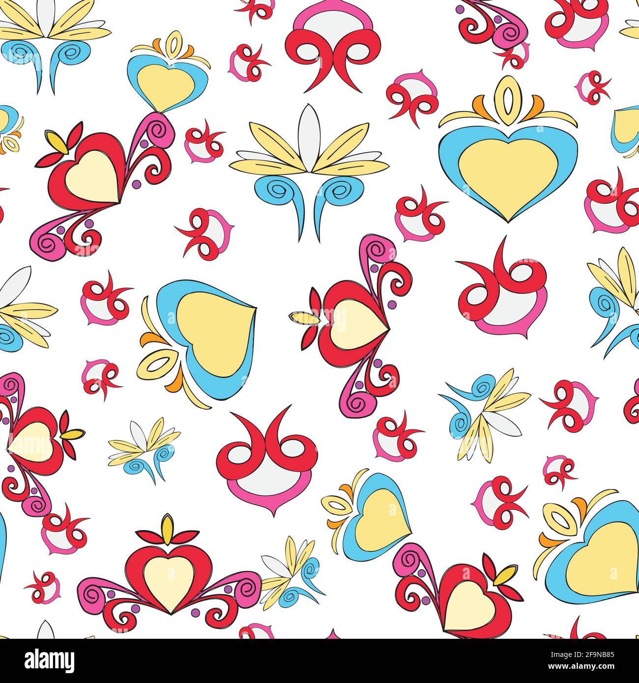 Vector white background Brittany celtic, Breton trational folklore ...