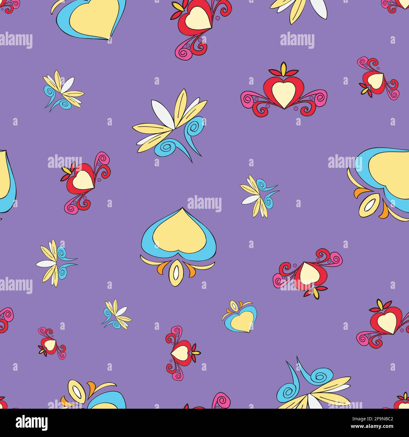 Vector purple background Brittany celtic, Breton trational folklore ...