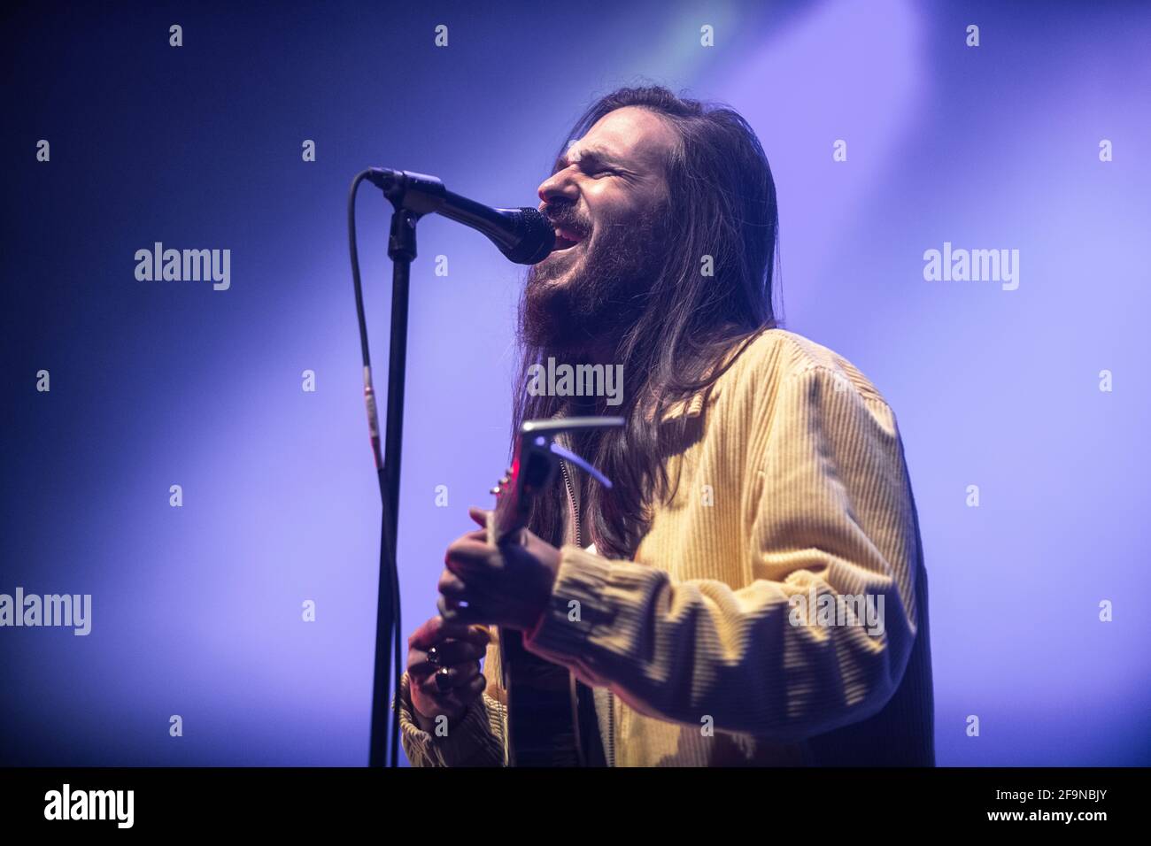 Carlos Sadness performing at Sant Jordi Club, Barcelona 17 Apr. 2021 ...