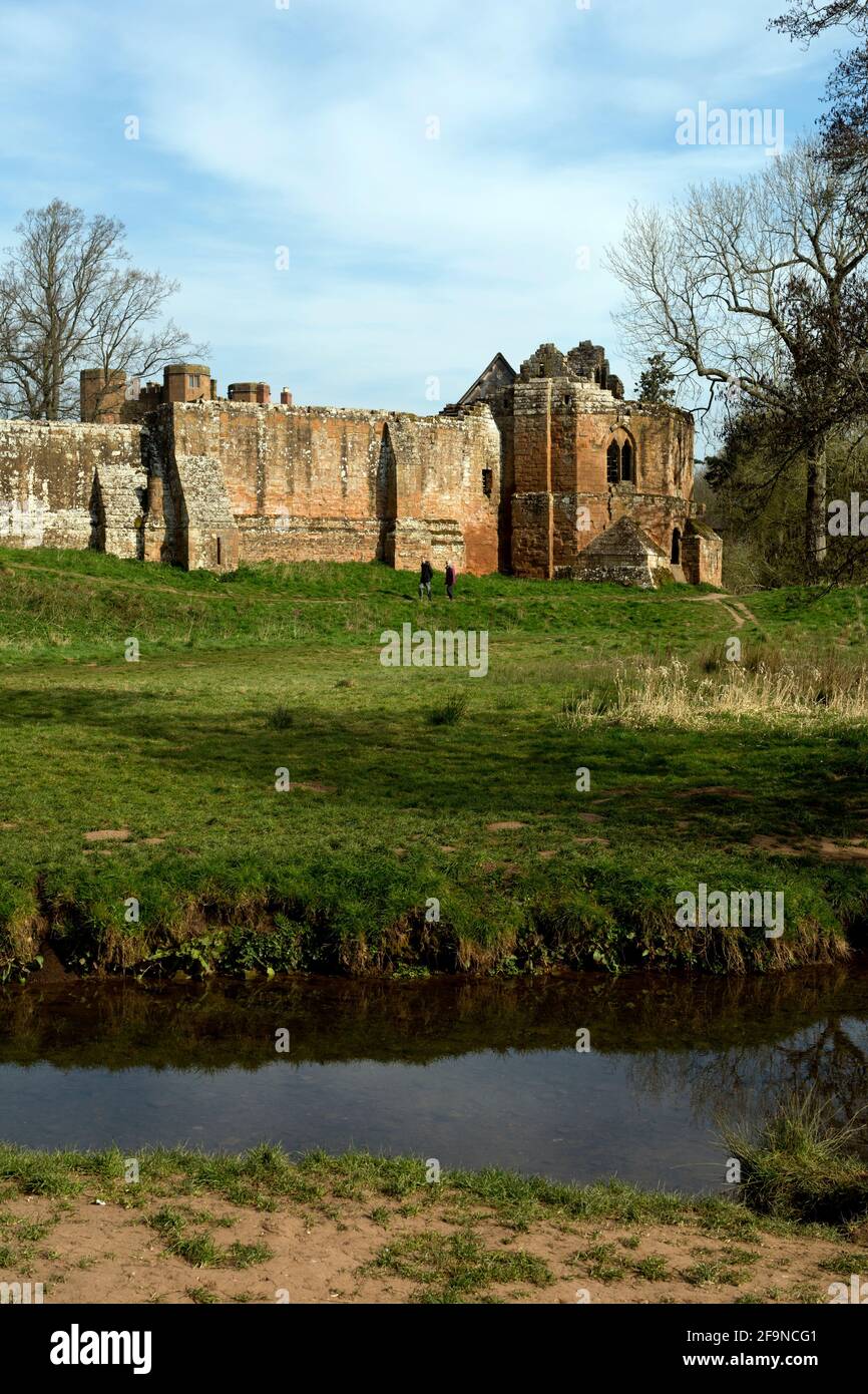 Finham Brook near Kenilworth Castle, Warwickshire, England, UK Stock ...