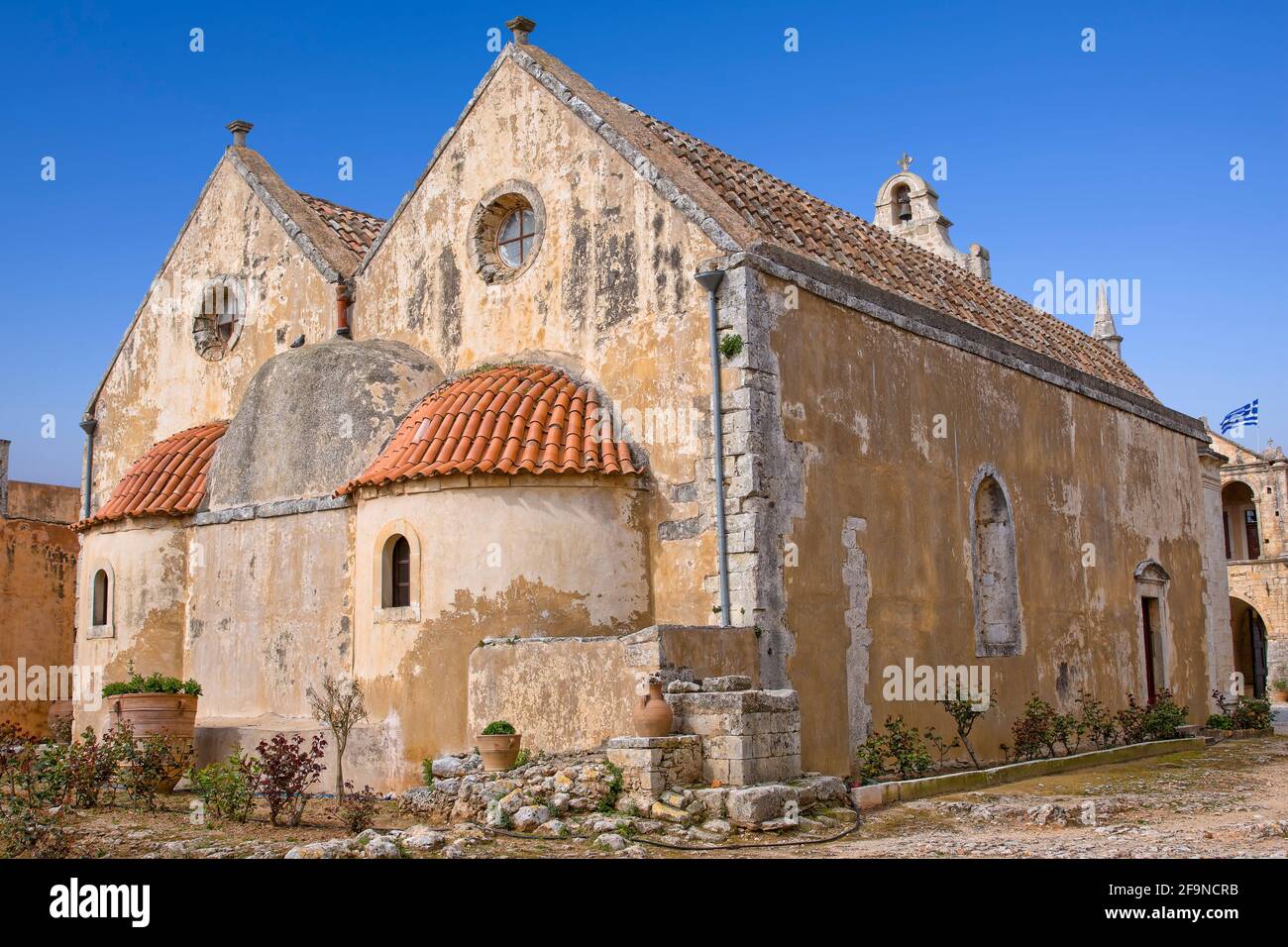 Arkadi Monastery, Crete Stock Photo - Alamy