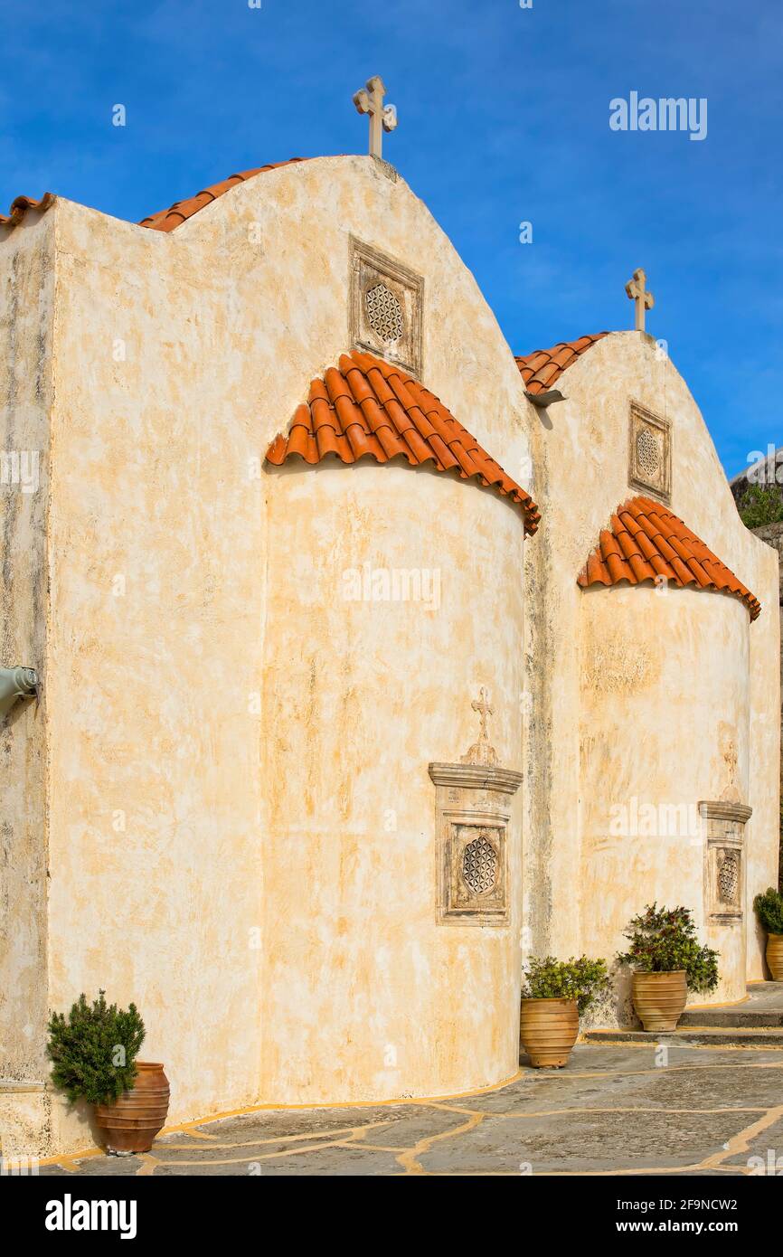 Monastery preveli church crete hi-res stock photography and images - Alamy