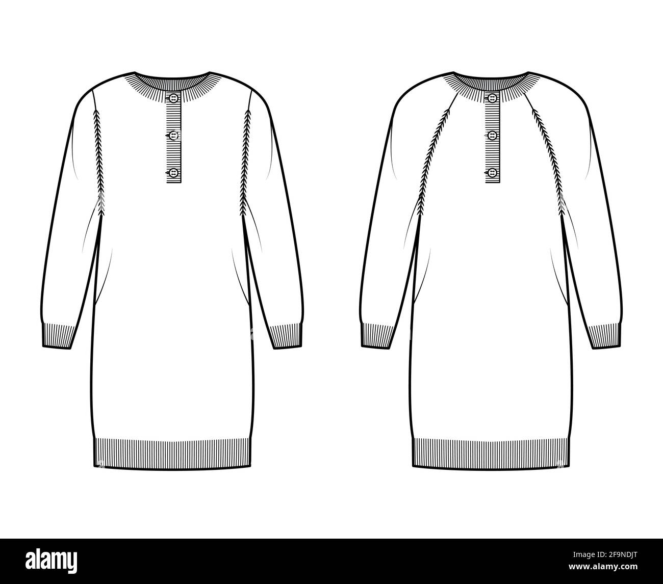 Neck trim Stock Vector Images - Alamy