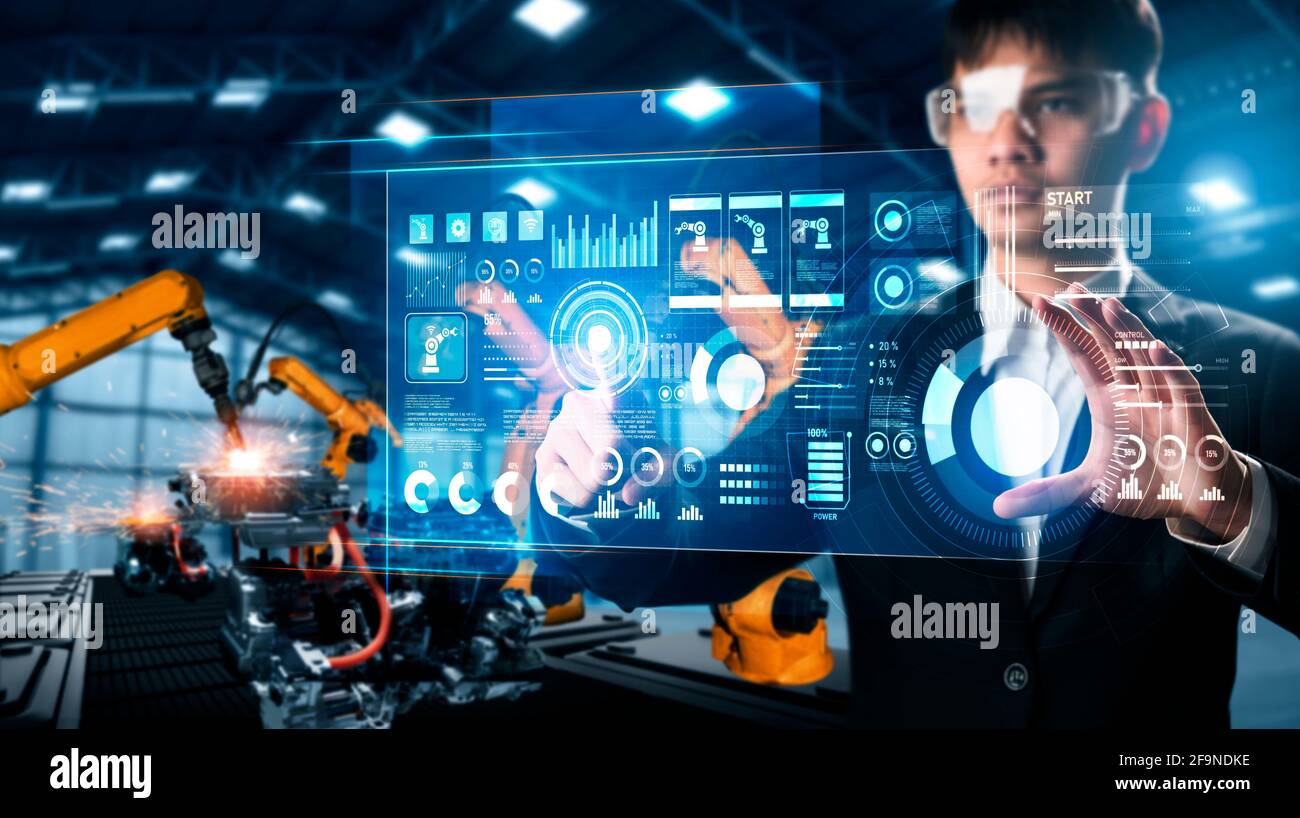 Car industry digital manufacturing hi-res stock photography and images ...