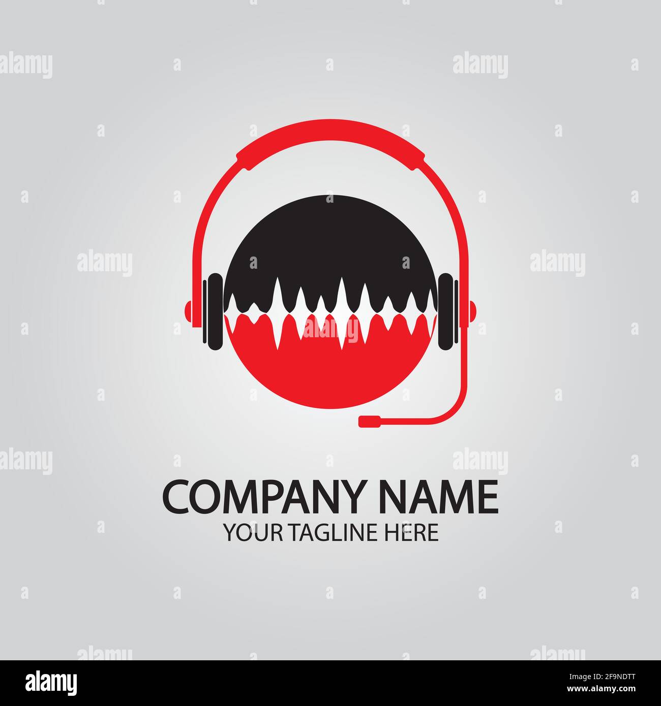 Soundwave logo design inspiration hi-res stock photography and images ...