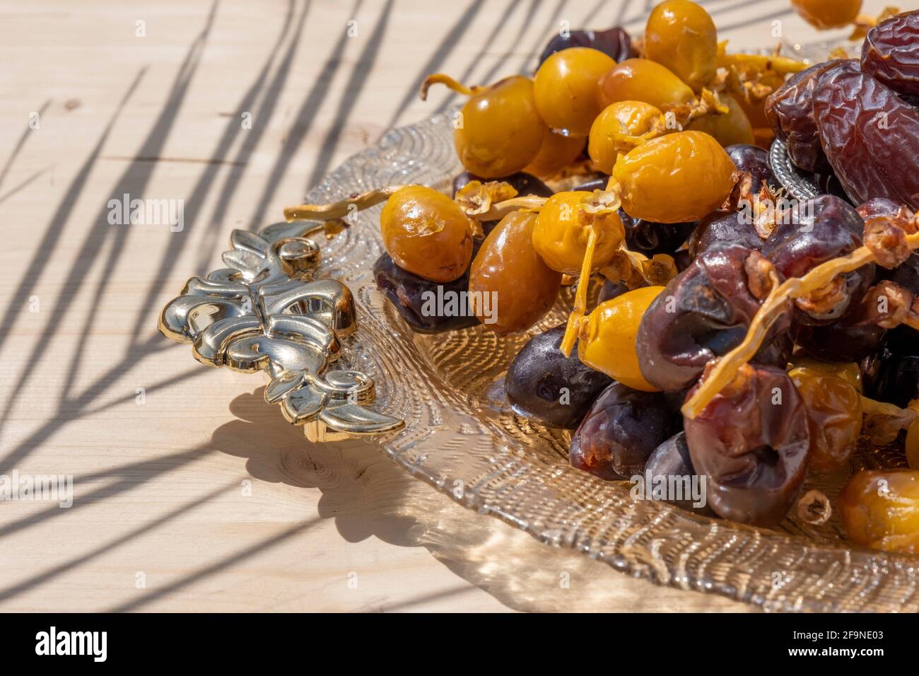 Religious Muslim fasting festival and holy month of Ramadan concept ...