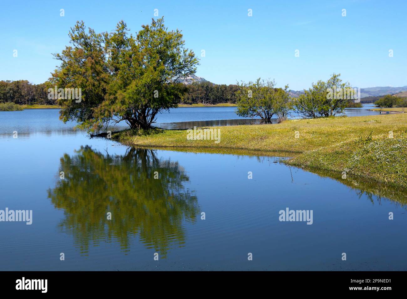 Lago di Pozzilo Stock Photo - Alamy