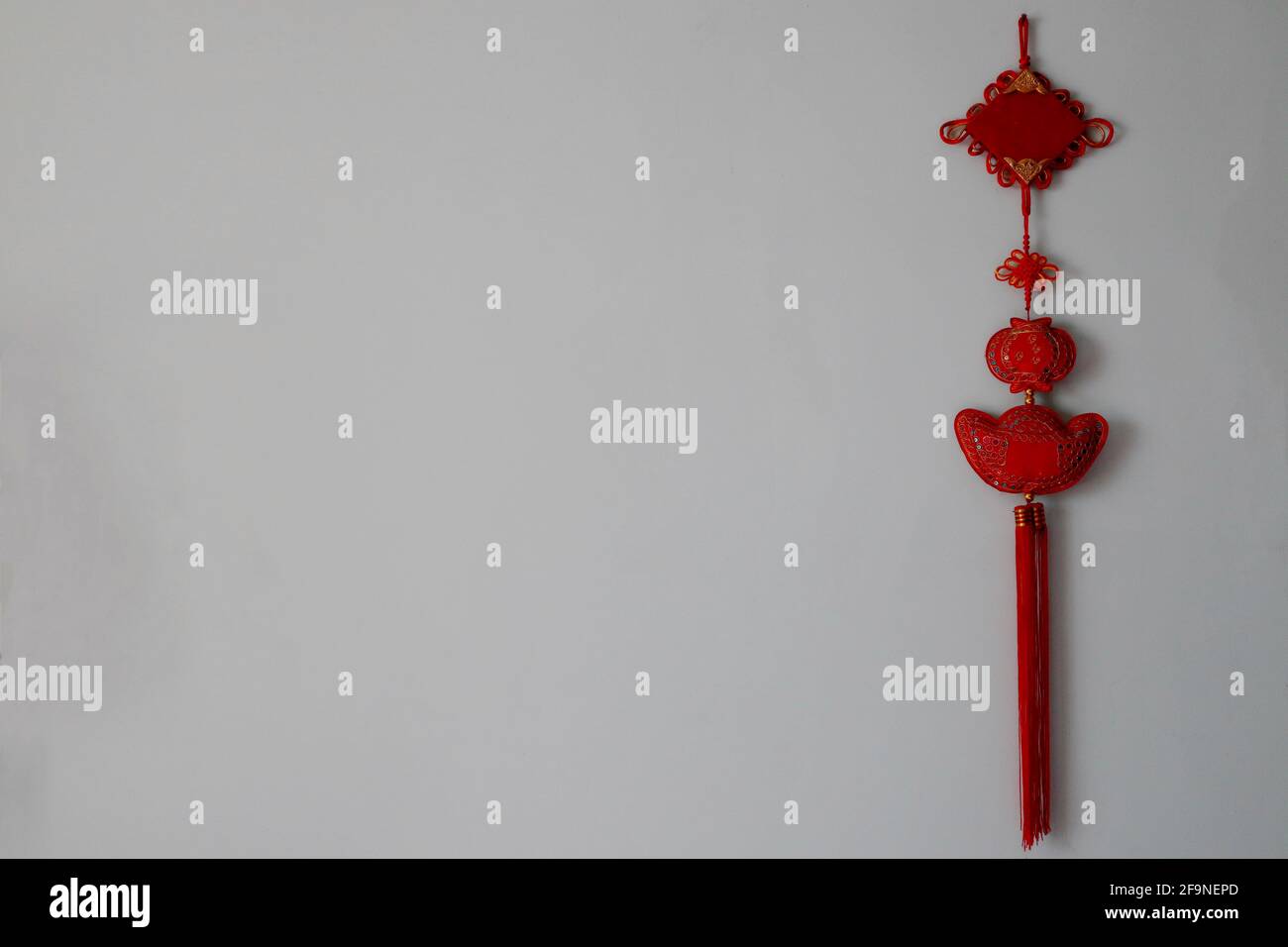 This is a lucky bag in China. Pray for people's safety Stock Photo - Alamy