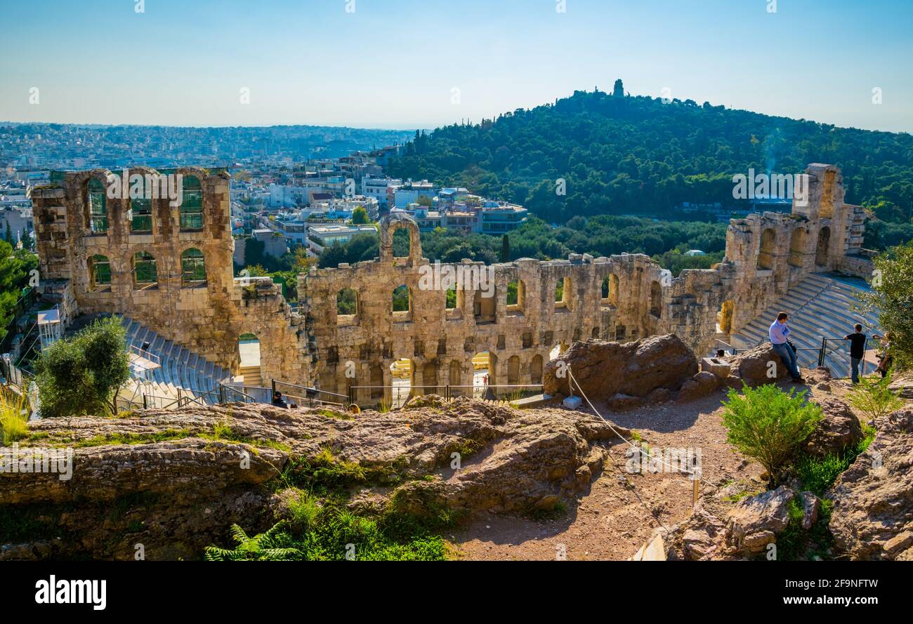 Athens acropolis day greece hi-res stock photography and images - Alamy