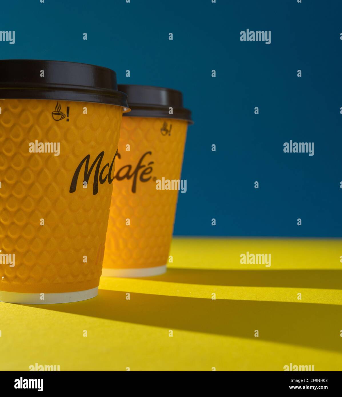 Mcdonalds cup coffee hi-res stock photography and images - Alamy