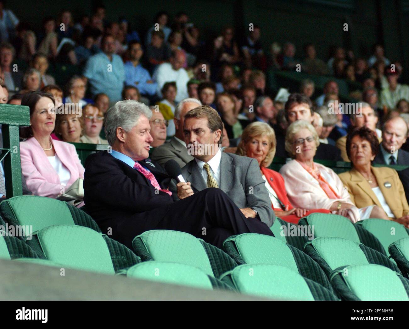 Mens final 2001 lawn tennis championships wimbledon hi-res stock ...