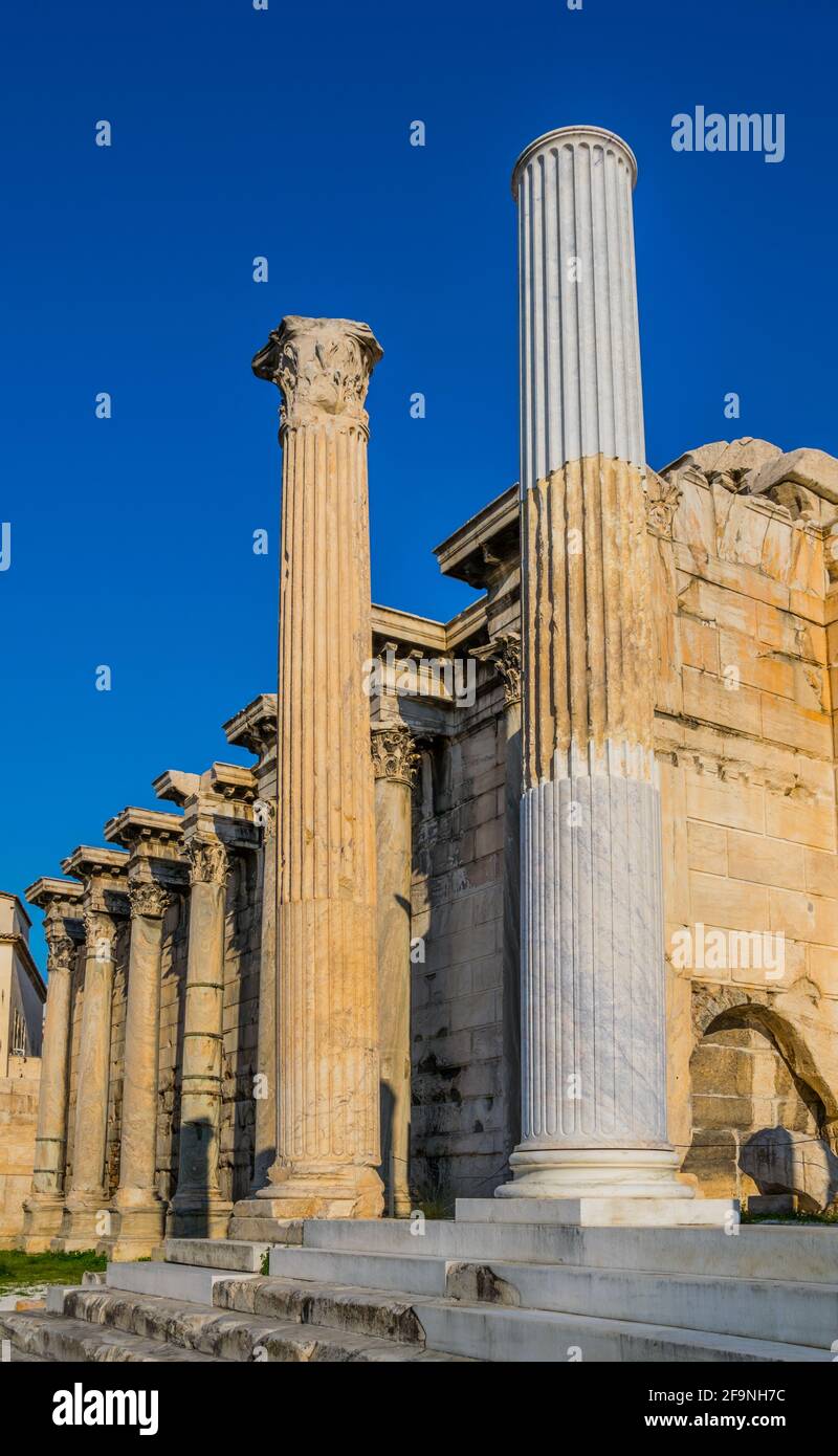 The Library of Hadrian in Athens - Greece Stock Photo - Alamy