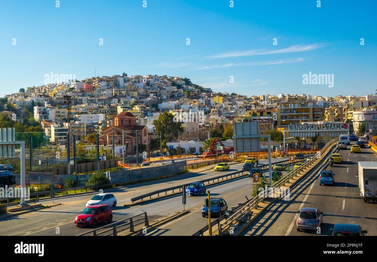 Kastella-Mikrolimano district of Athens - Greece Stock Photo - Alamy