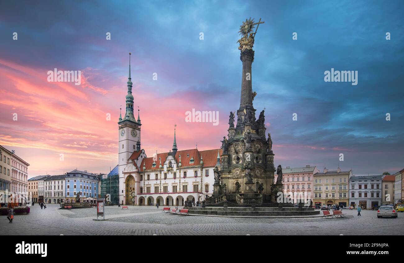 Olomouc holy trinity column hi-res stock photography and images - Alamy