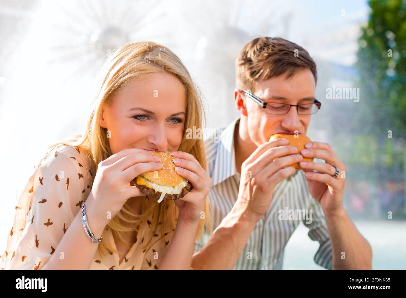 Hungry People Eating