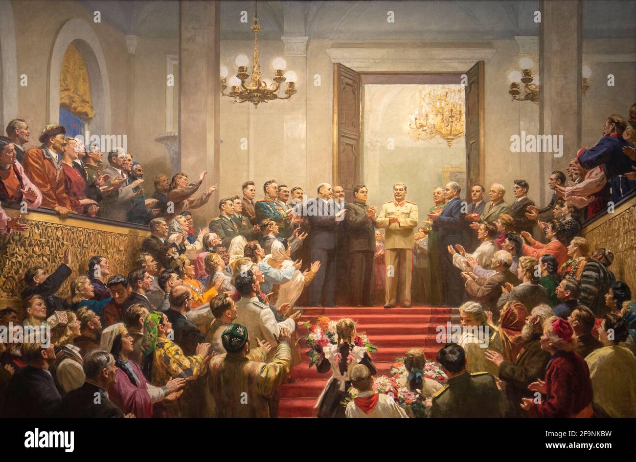 Stalin painting hi-res stock photography and images - Alamy