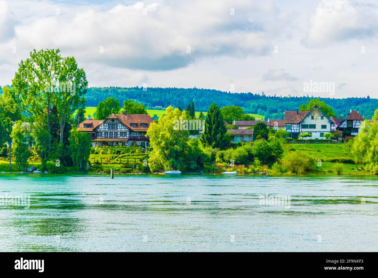 Beautiful shore rhein river hi-res stock photography and images - Alamy