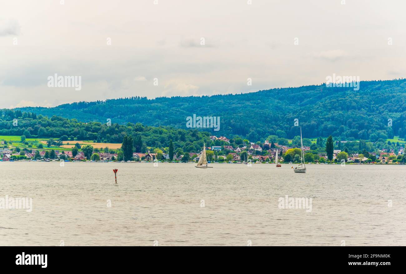 View of the Bodensee/Lake constance Stock Photo - Alamy