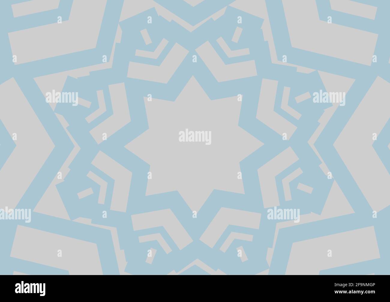 Illustration of blue star pattern on grey background Stock Photo - Alamy