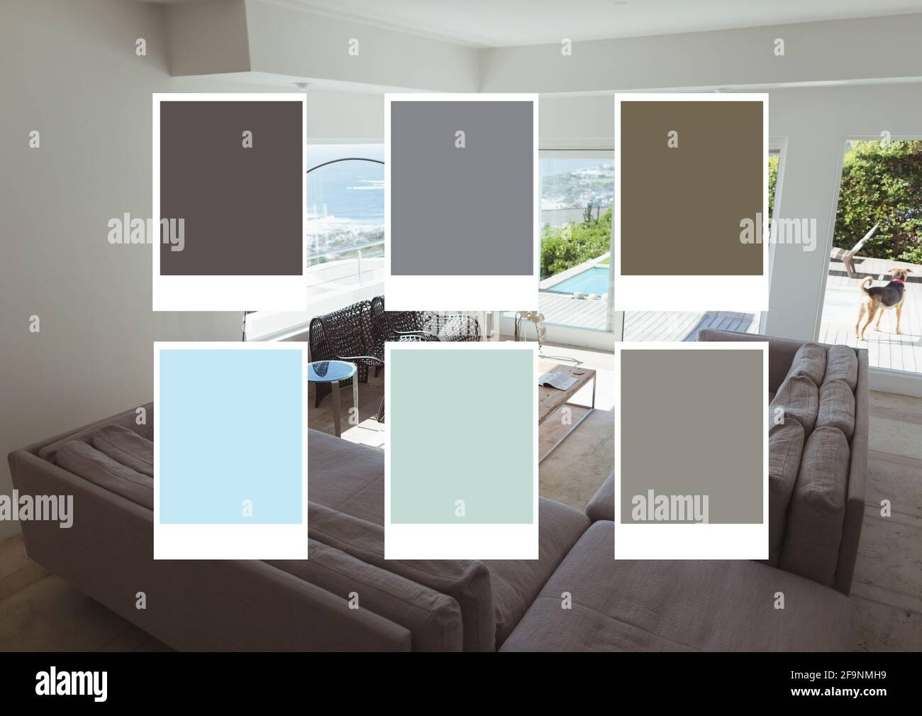 Color swatches texture background hi-res stock photography and images ...