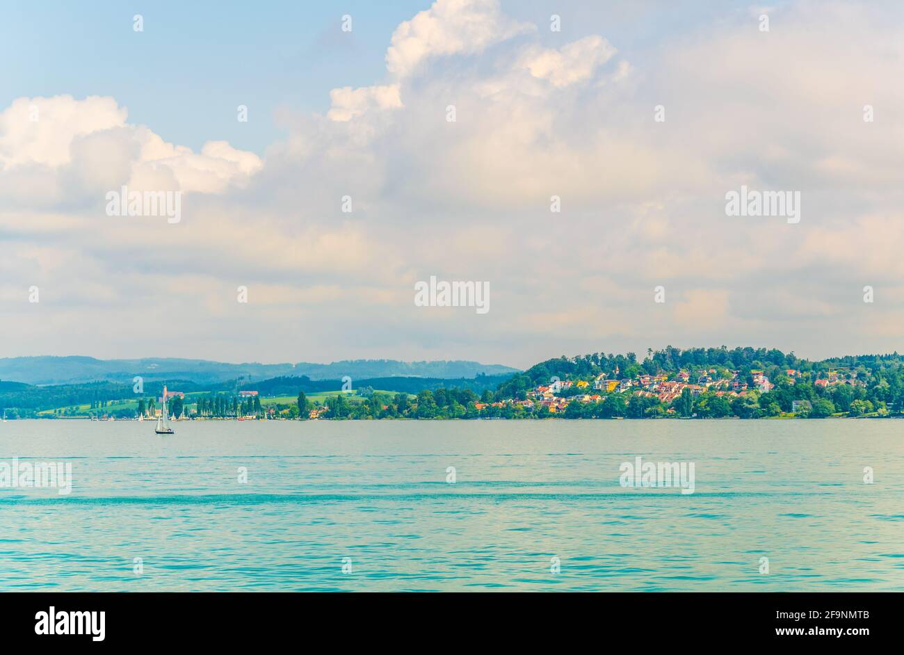 View of the Bodensee/Lake constance Stock Photo - Alamy