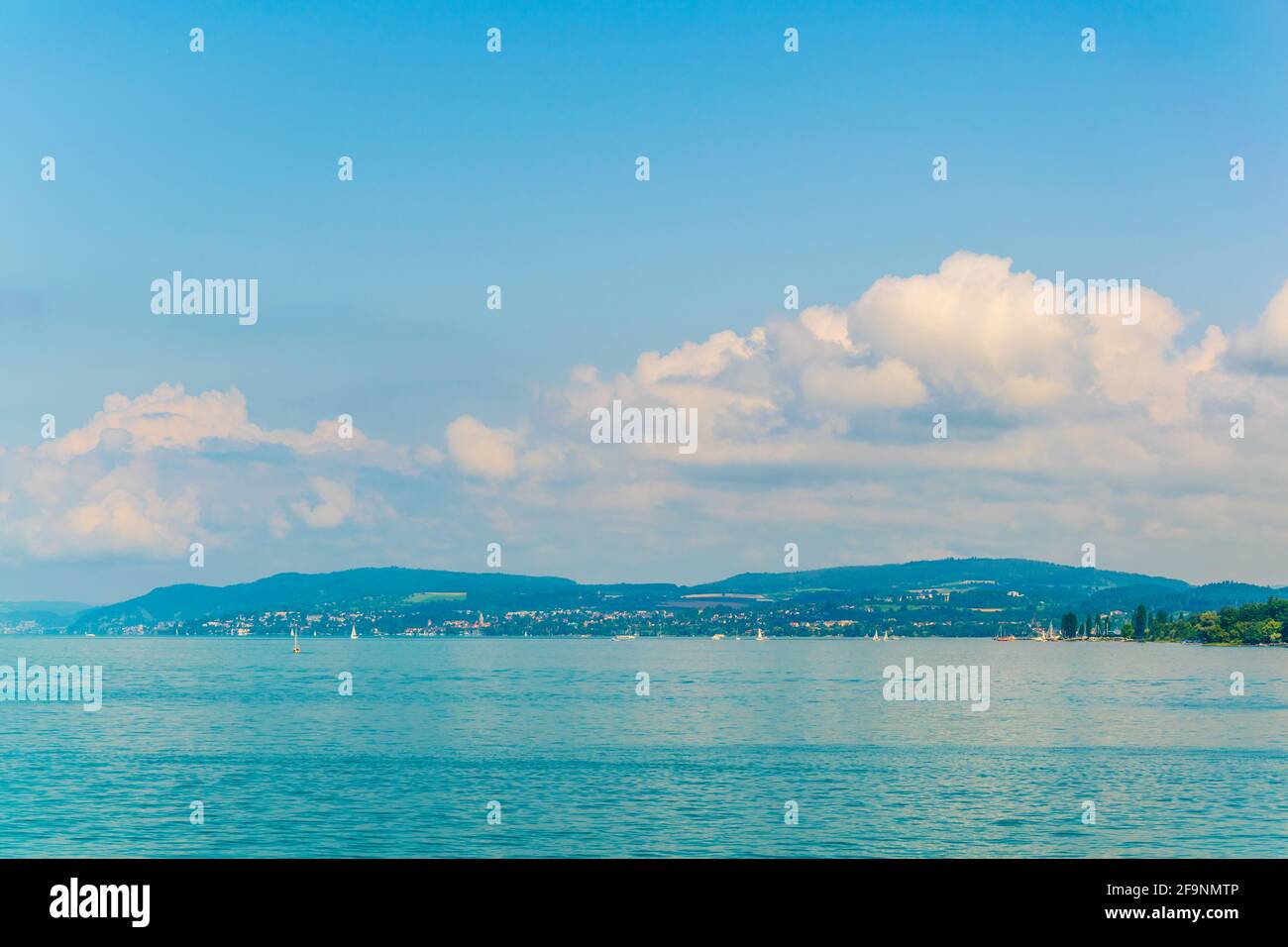 View of the Bodensee/Lake constance Stock Photo - Alamy