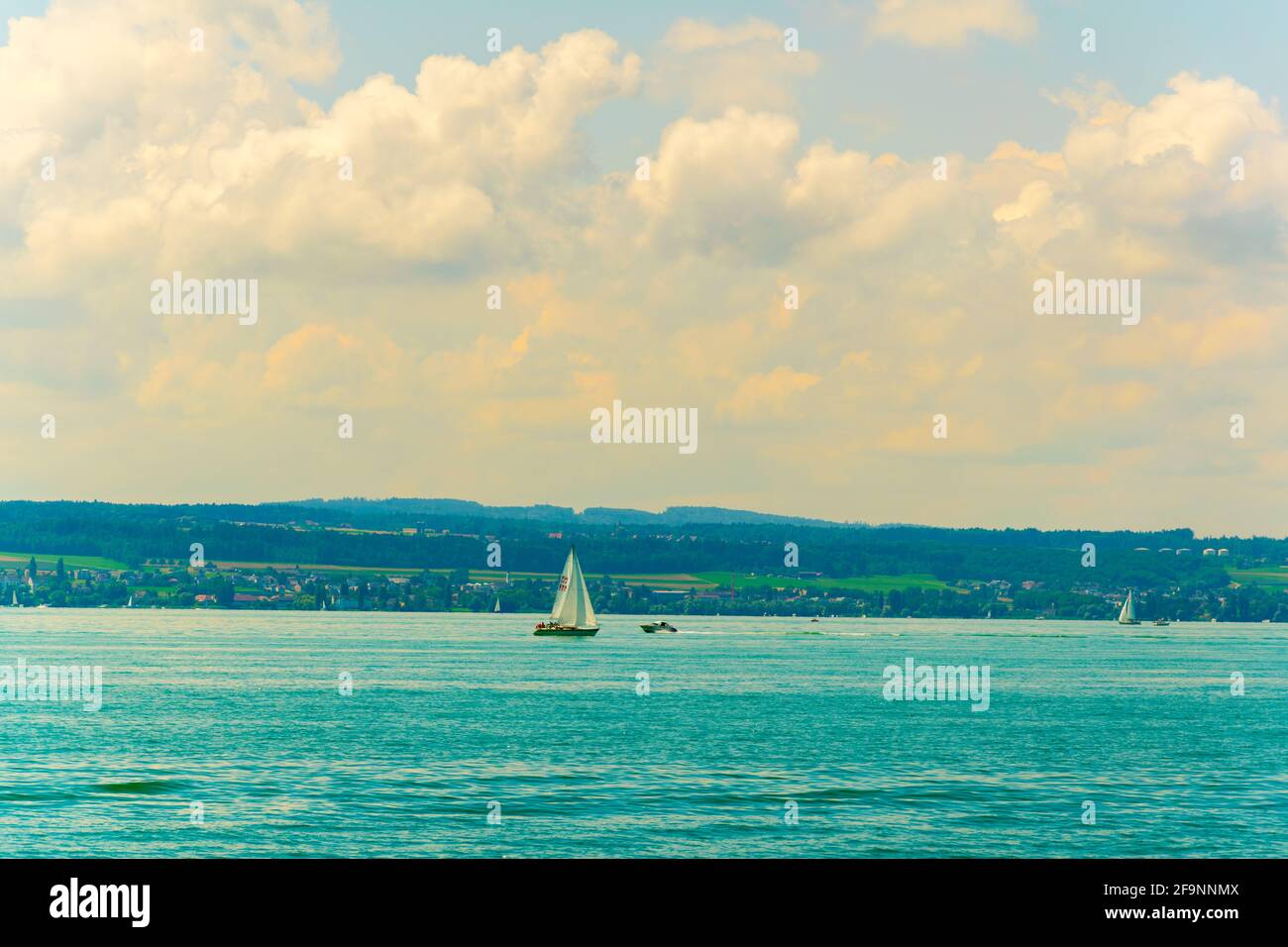 View of the Bodensee/Lake constance Stock Photo - Alamy