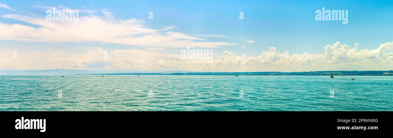 View of the Bodensee/Lake constance Stock Photo - Alamy