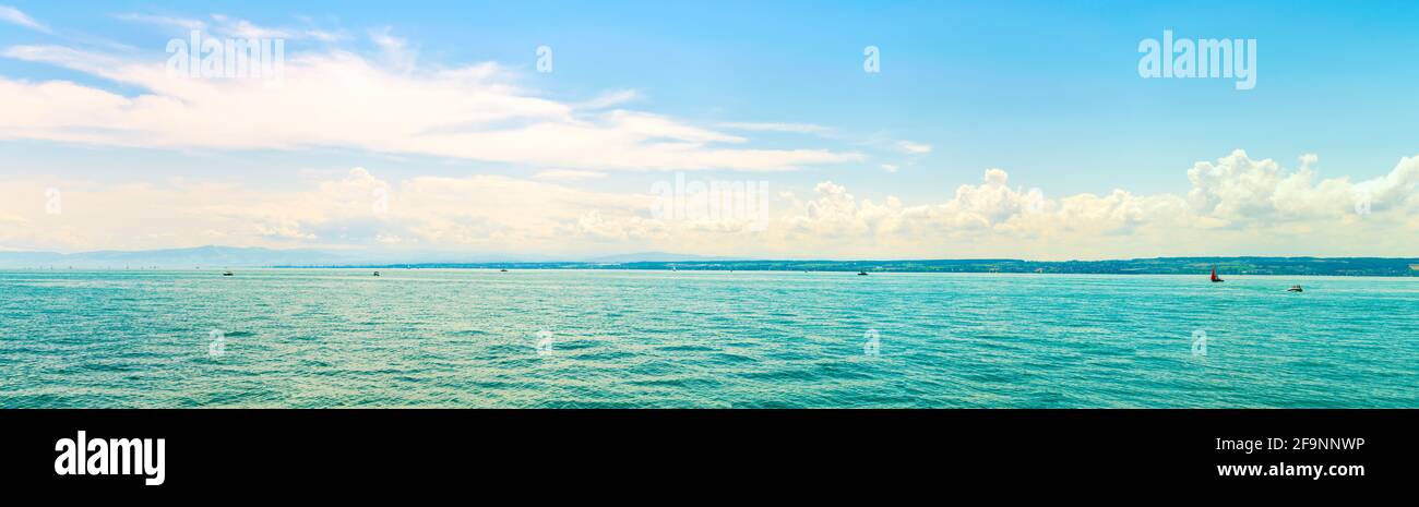 View of the Bodensee/Lake constance Stock Photo - Alamy