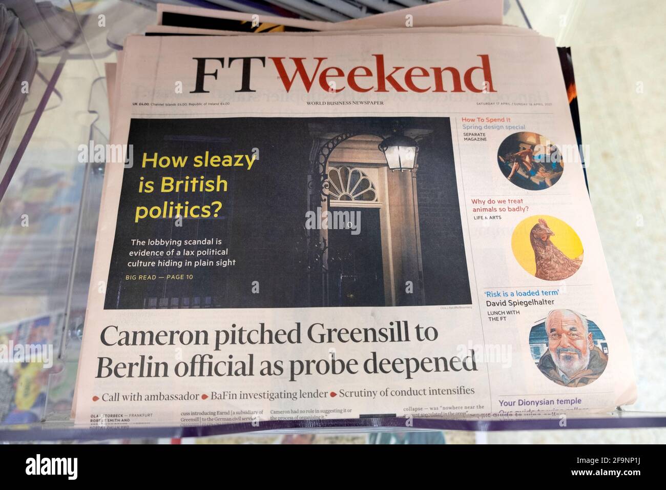 Financial times newspaper front page hi-res stock photography and ...