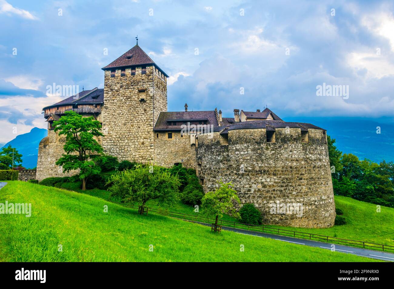 Gutenberg Castle in the Principality Liechtenstein Stock Photo - Alamy