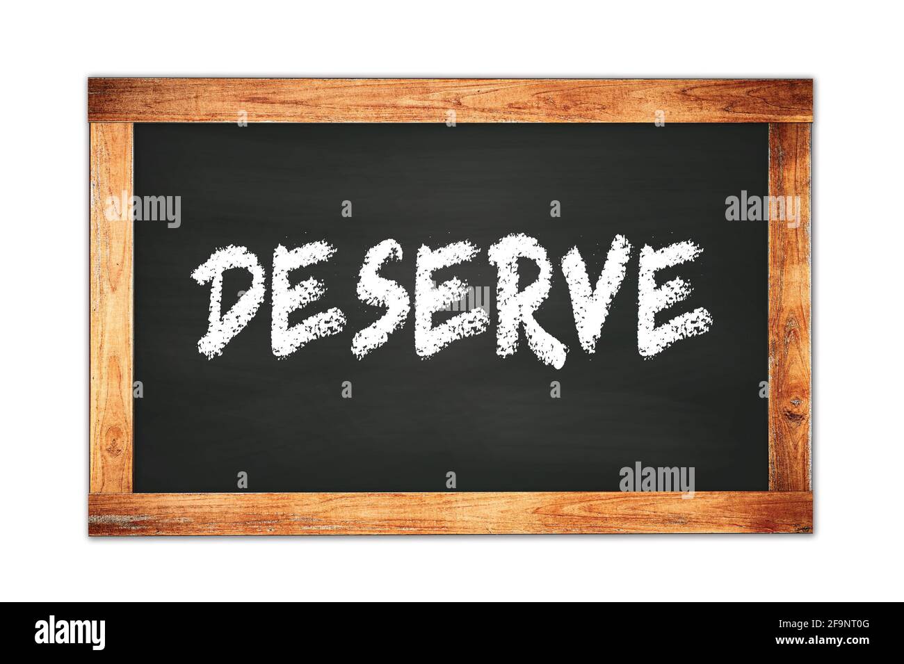 Deserve word hi-res stock photography and images - Alamy
