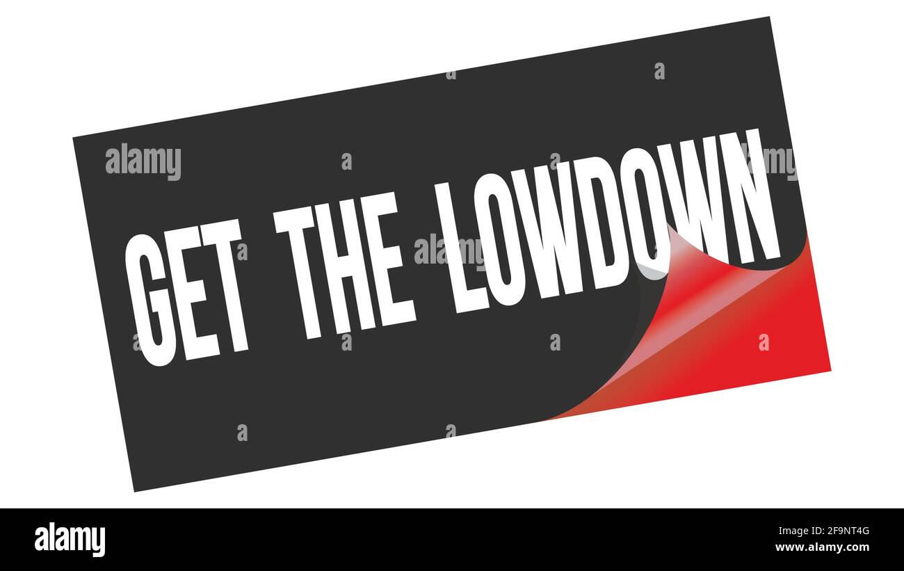 Lowdown hi-res stock photography and images - Alamy