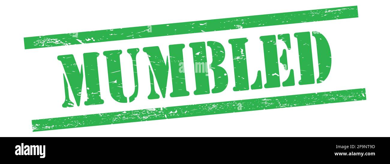 Mumbled stamp hi-res stock photography and images - Alamy