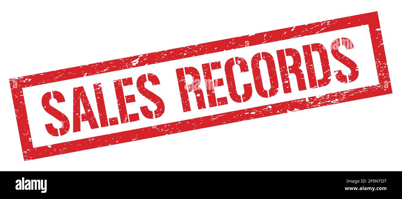 Sales records hi-res stock photography and images - Alamy