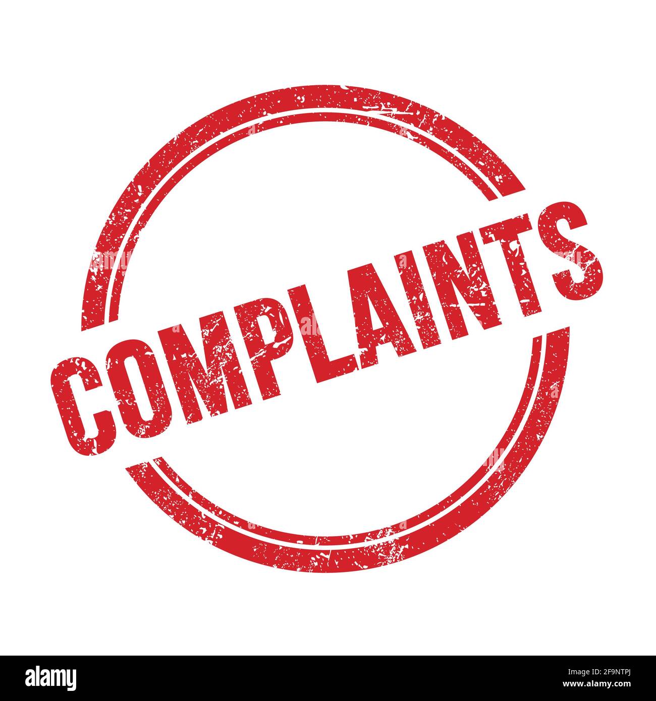 Complaints stamp hi-res stock photography and images - Alamy