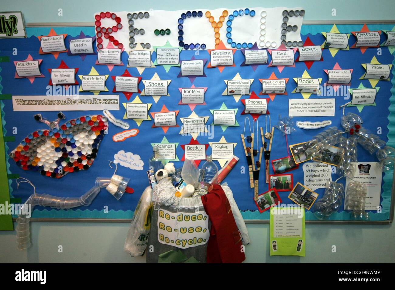 Classroom With Recycled Materials The Year 1 Students Have Been Busy
