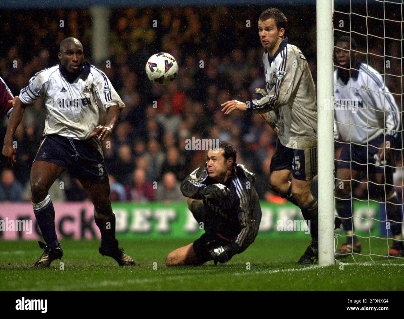 FA CUP QUARTER FINAL WEST HAM V SPURS NEIL SULLIVAN SAVE IN THE LAST ...