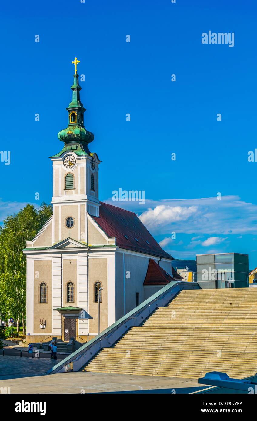 Modern austrian church hi-res stock photography and images - Alamy