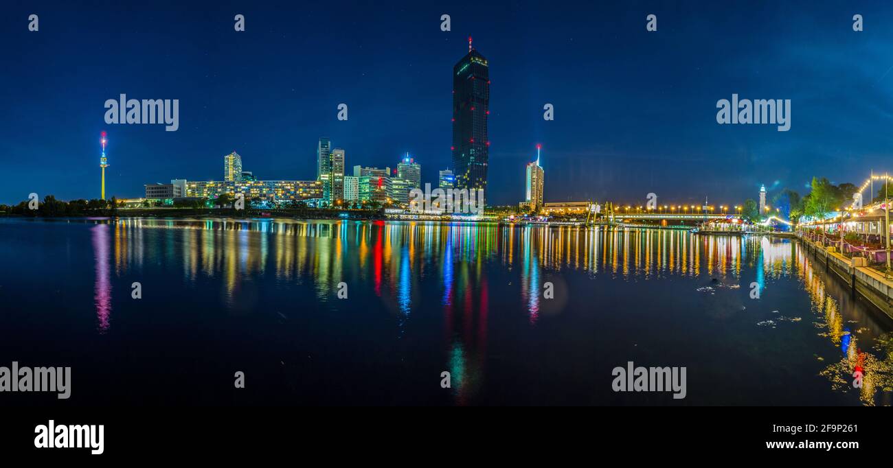 Vienna danube bars hi-res stock photography and images - Alamy