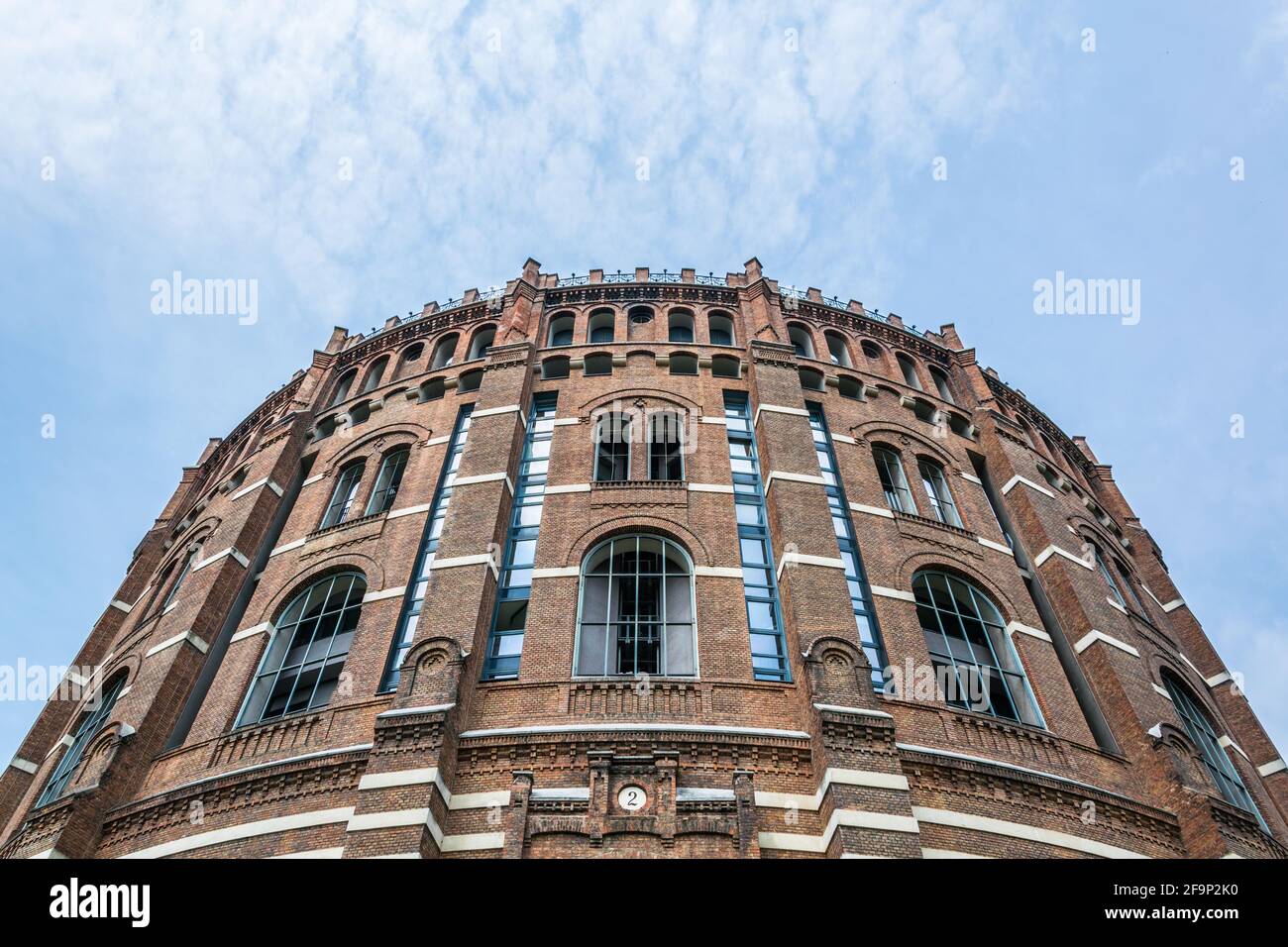 Gasometer complex used to serve as a gas storage facility. Nowadays it ...
