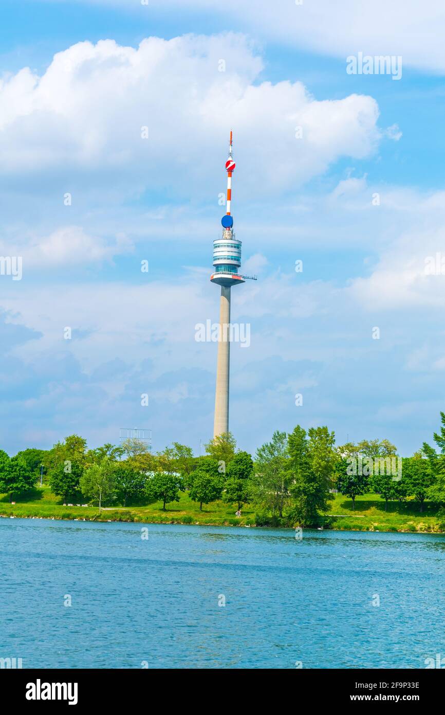 Vienna donau observation tower hi-res stock photography and images - Alamy